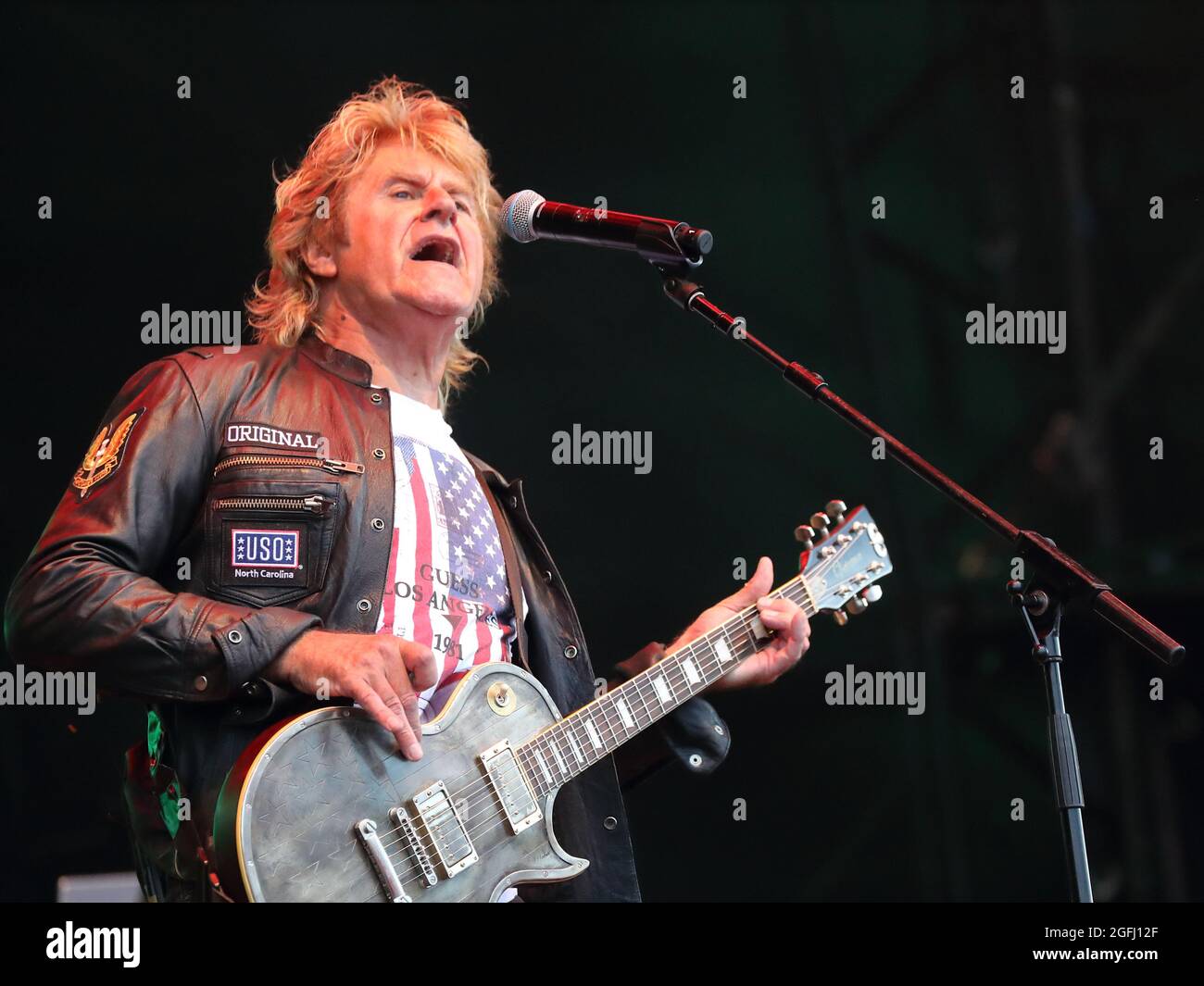 John Parr performed live on stage at the Rewind South 80s Music ...