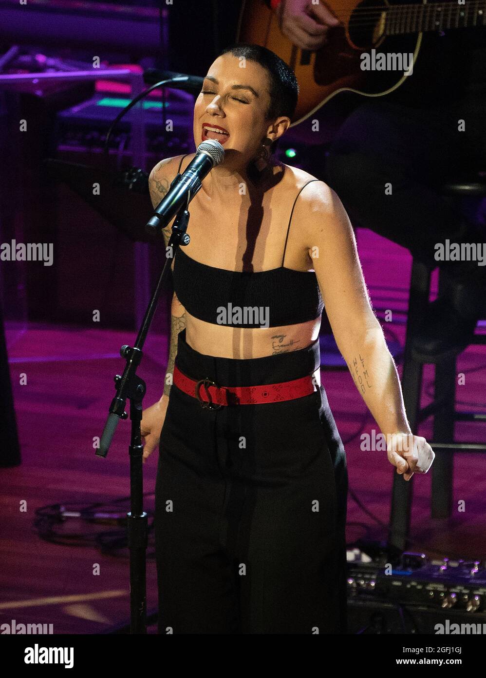 Laura Veltz performs at the 14th Annual ACM Honors at Ryman Auditorium ...