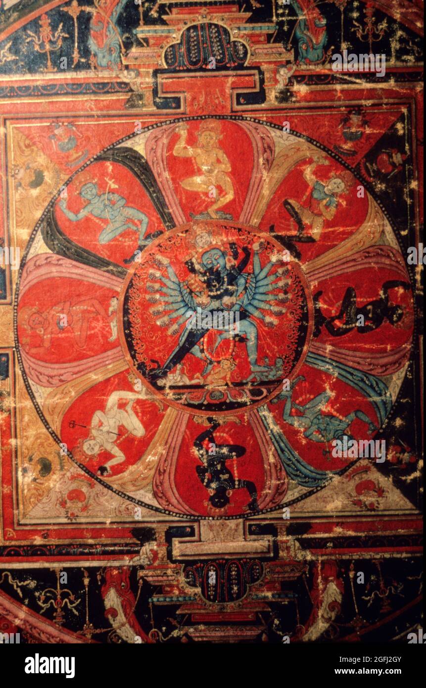 Tibet: Central Tibet 14th. Century A.D. Sakyapa Monastery Hevajra ...