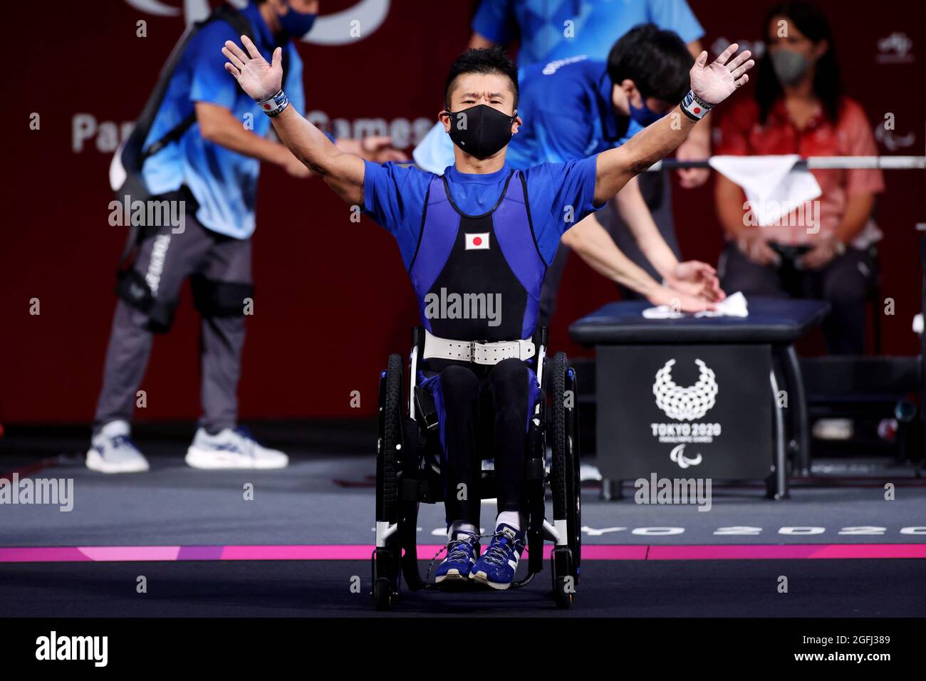 Tokyo, Japan. 26th Aug, 2021. Hiroshi Miura (JPN) Powerlifting : Men's ...