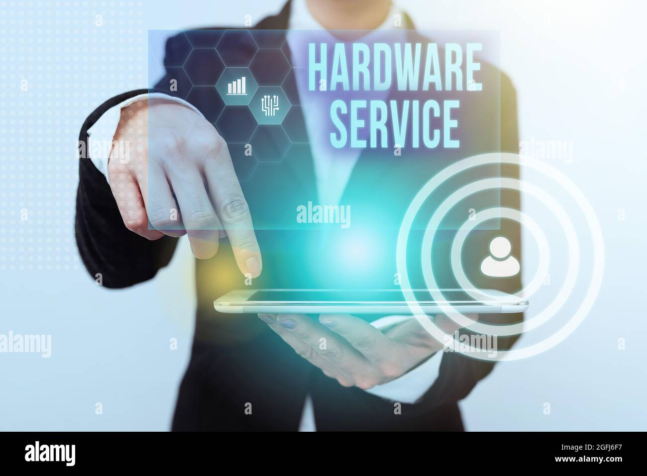 Conceptual caption Hardware Service. Internet Concept act of supporting ...