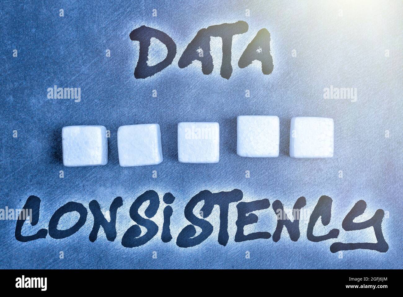 Conceptual caption Data Consistency. Business overview data values are ...