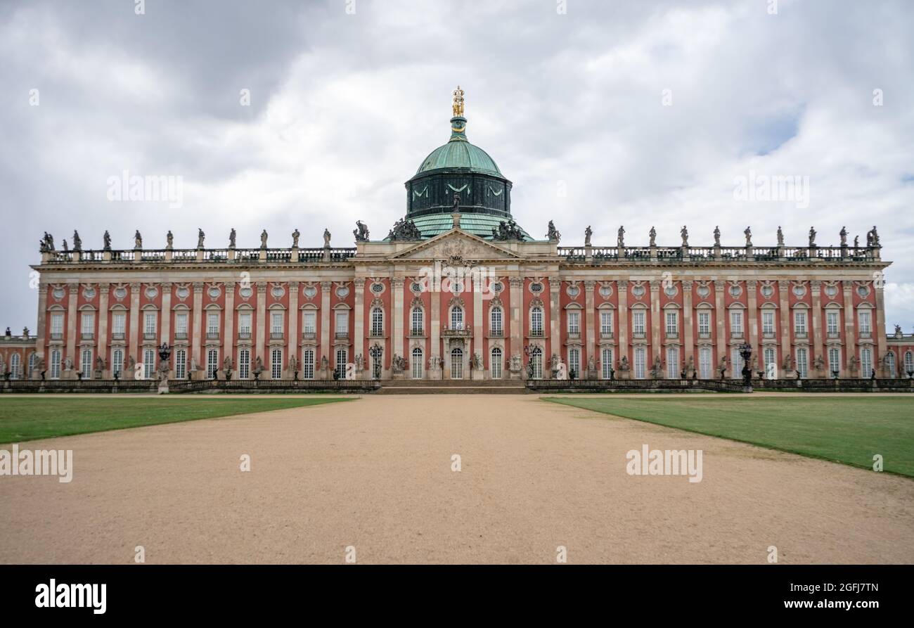 The beautiful historic city of Potsdam in Germany is known for its ...