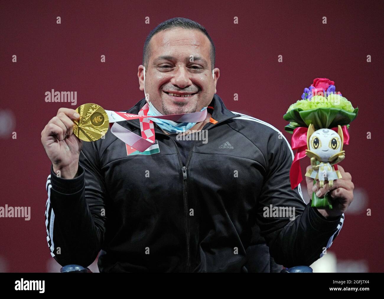 Tokyo, Japan. 26th Aug, 2021. Omar Sami Hamadeh Qarada of Jordan ...