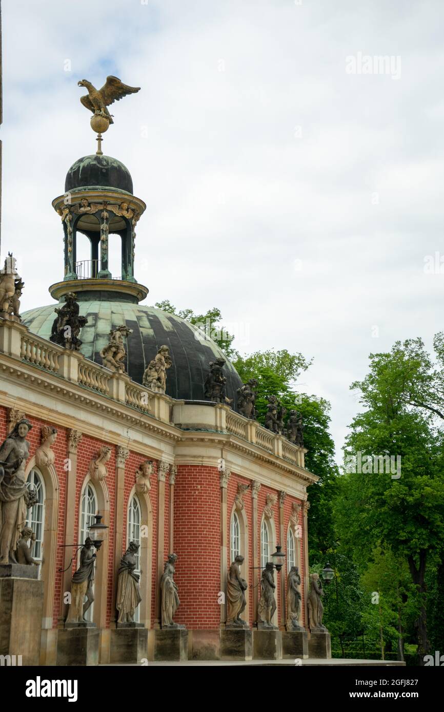 The beautiful historic city of Potsdam in Germany is known for its ...