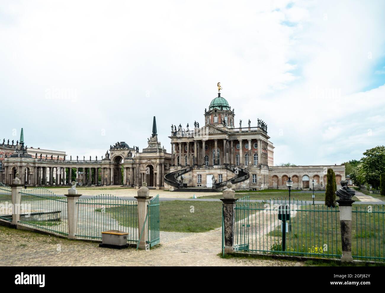 The beautiful historic city of Potsdam in Germany is known for its ...