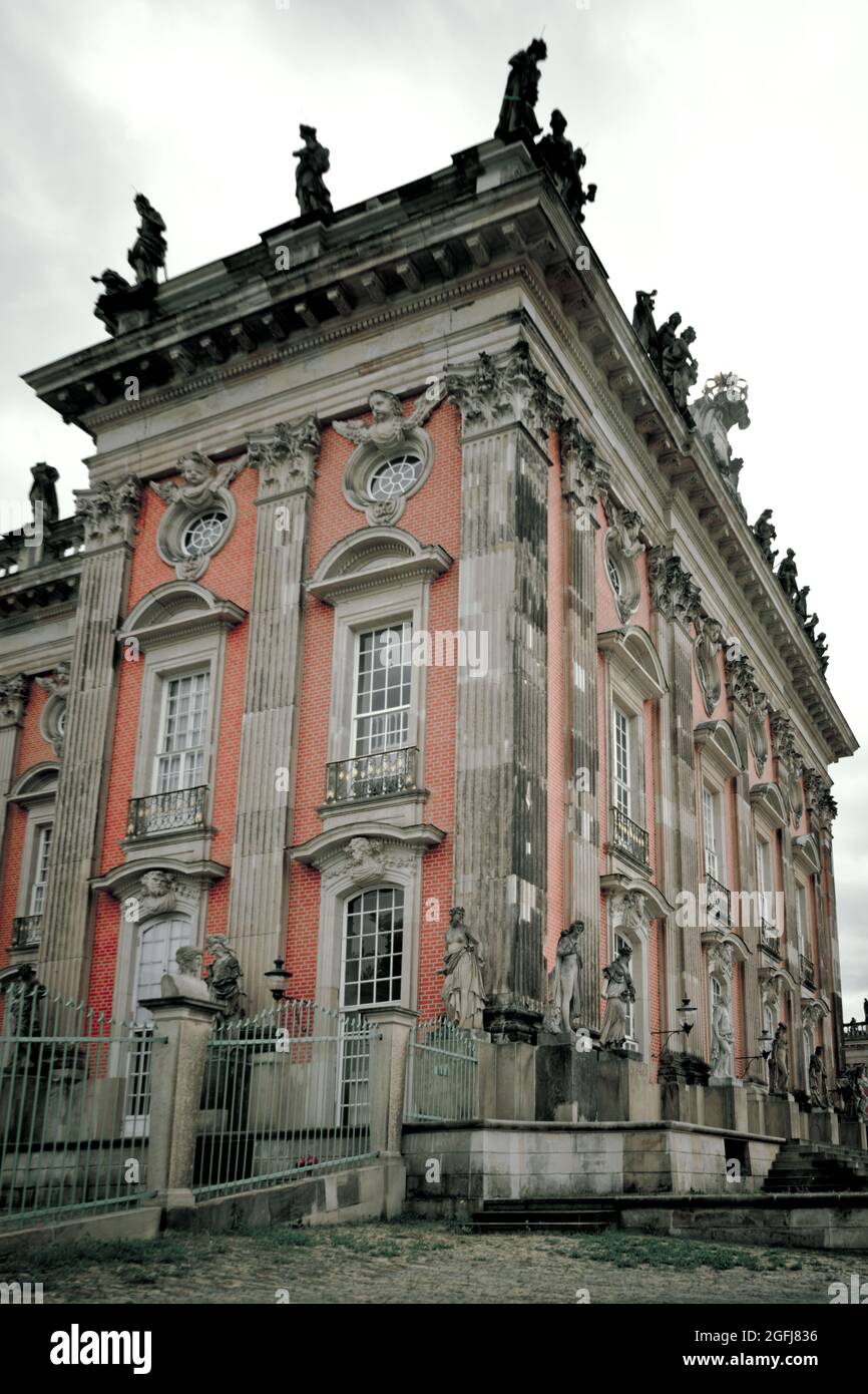 The beautiful historic city of Potsdam in Germany is known for its ...