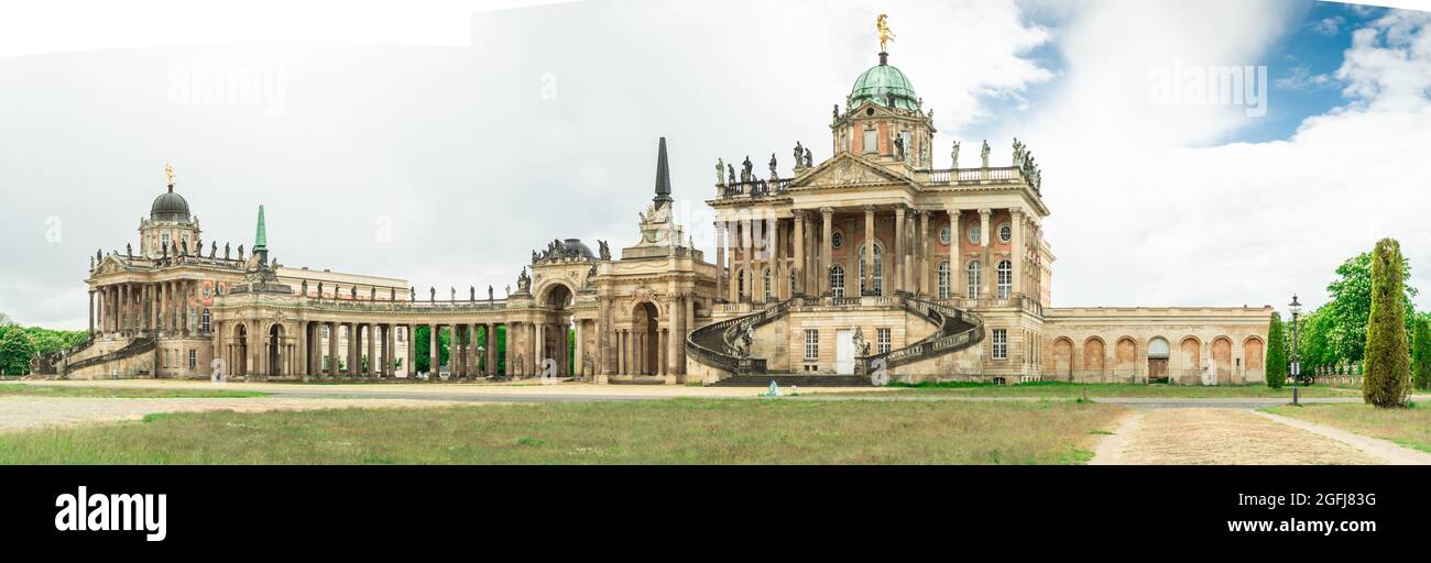 The beautiful historic city of Potsdam in Germany is known for its ...