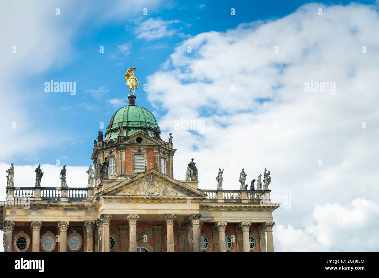 The beautiful historic city of Potsdam in Germany is known for its ...