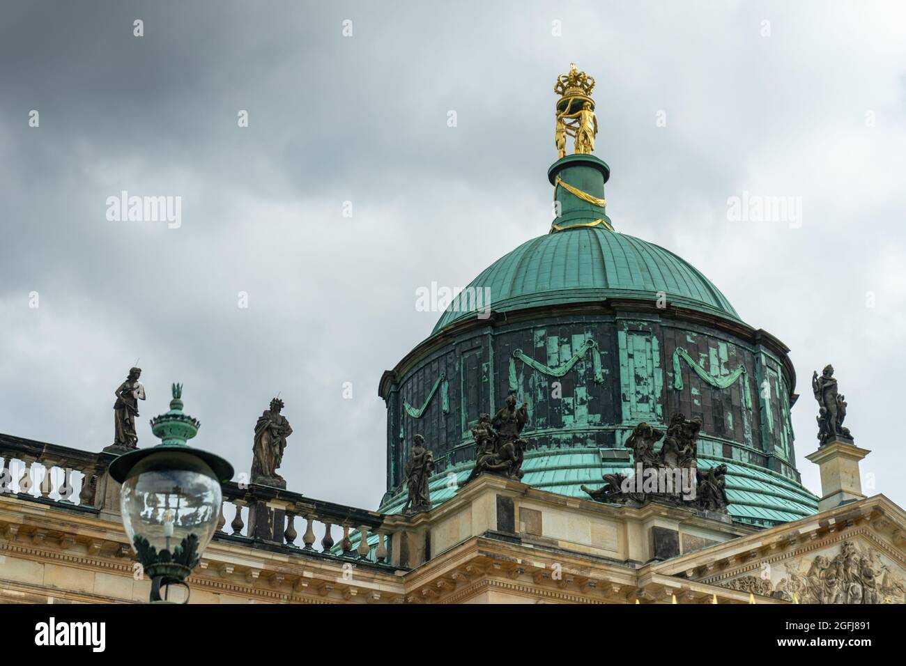 The beautiful historic city of Potsdam in Germany is known for its ...