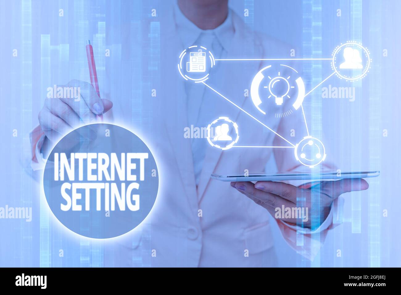 Handwriting text Internet Setting. Business showcase etermines how it ...