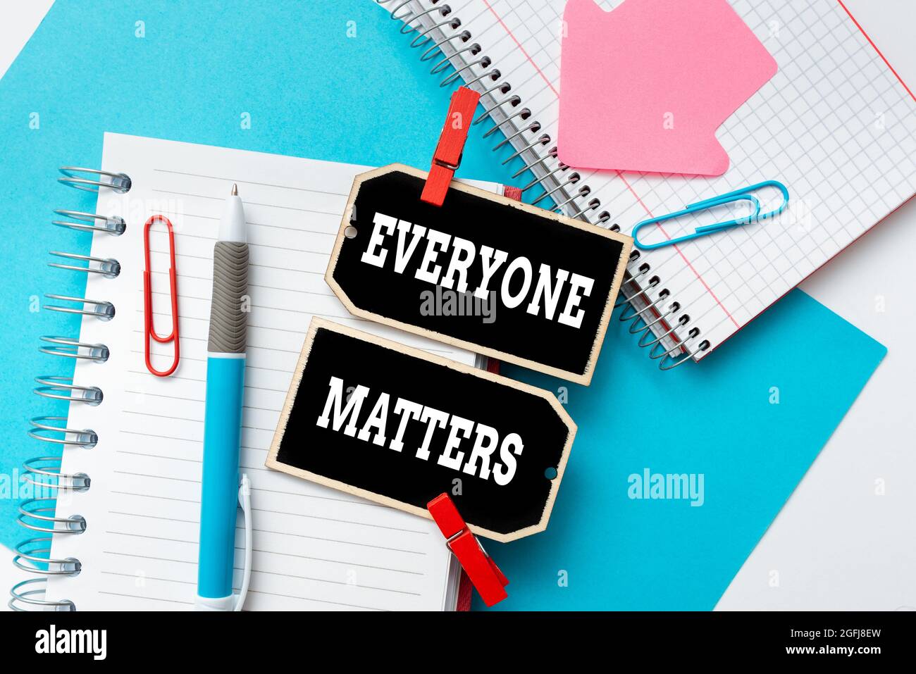 Conceptual display Everyone Matters. Internet Concept everything that ...