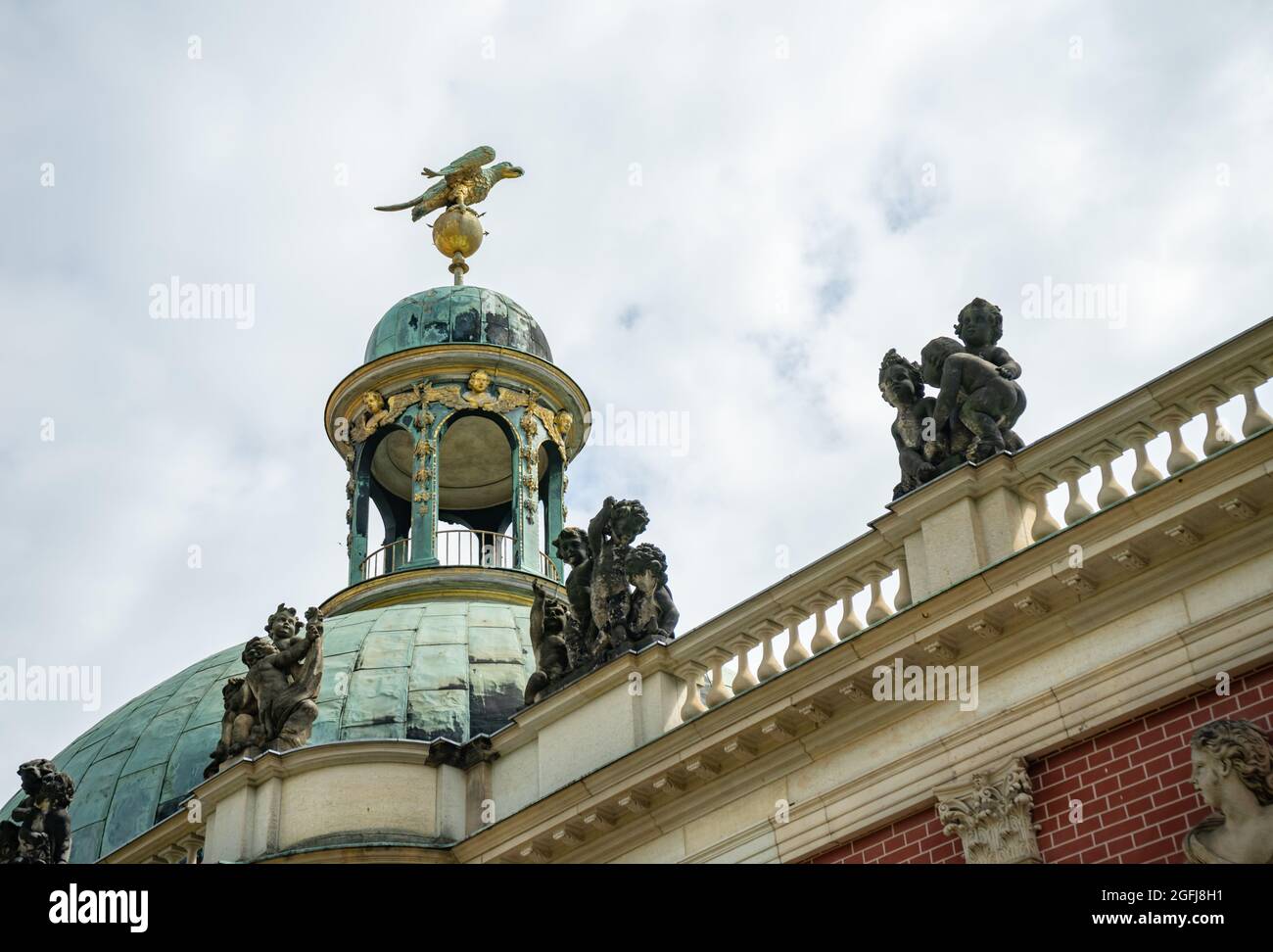 The beautiful historic city of Potsdam in Germany is known for its ...