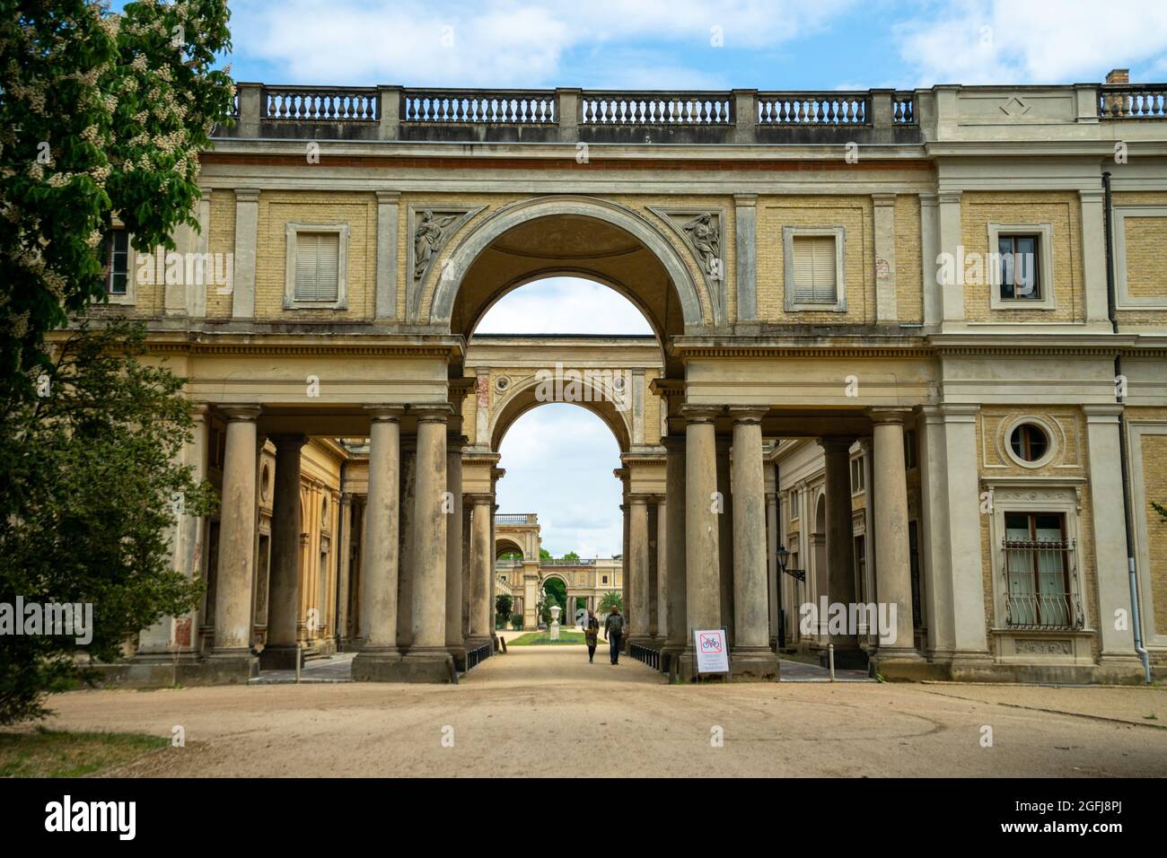 The beautiful historic city of Potsdam in Germany is known for its ...