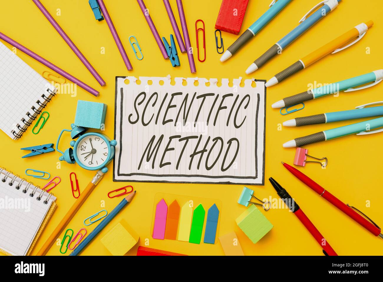 Writing displaying text Scientific Method. Concept meaning method of ...