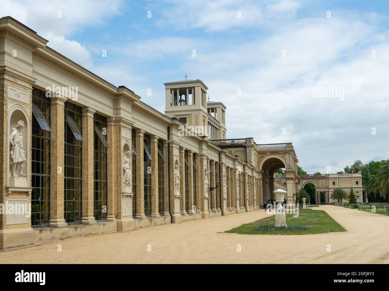 The beautiful historic city of Potsdam in Germany is known for its ...