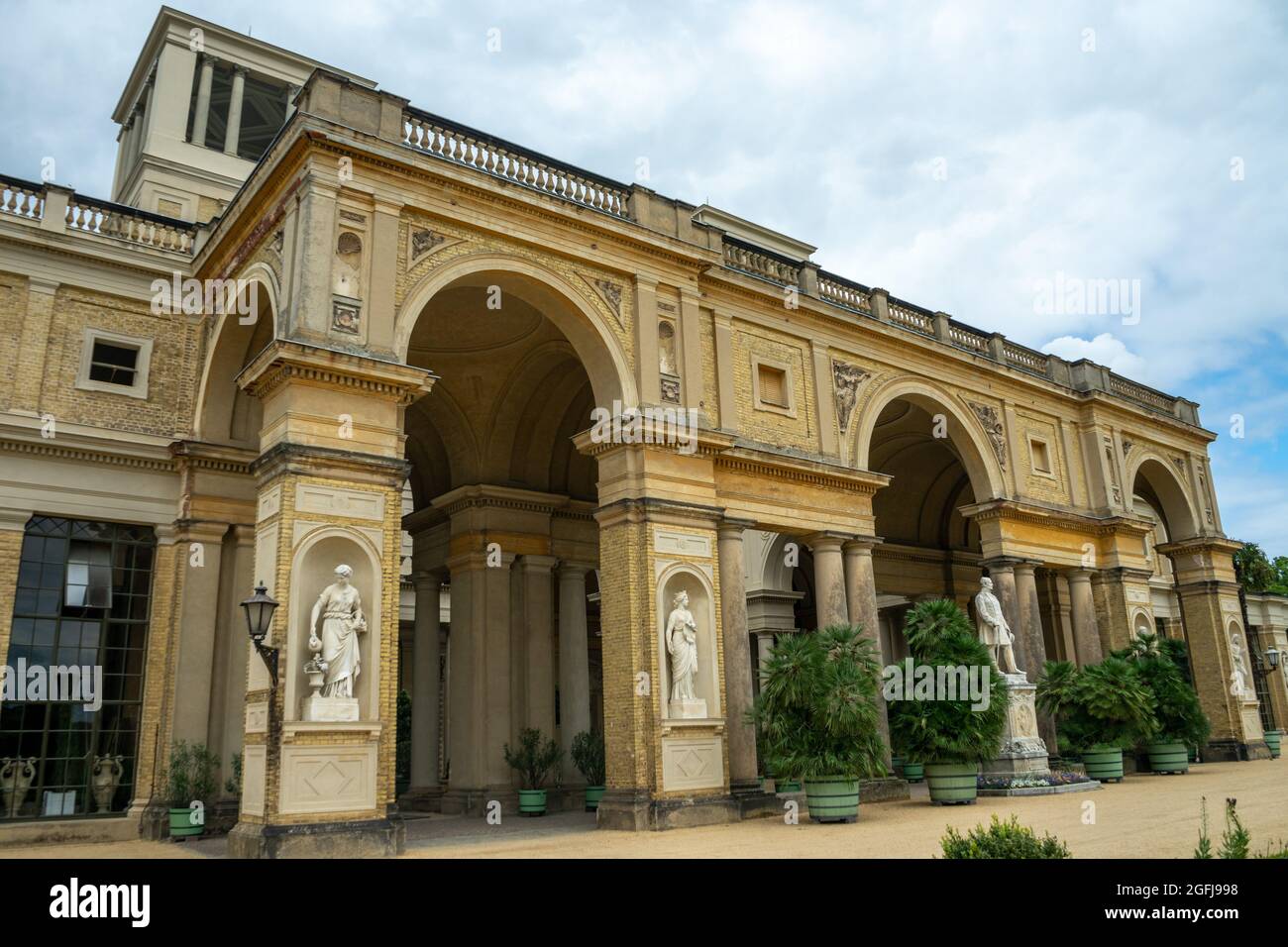 The beautiful historic city of Potsdam in Germany is known for its ...