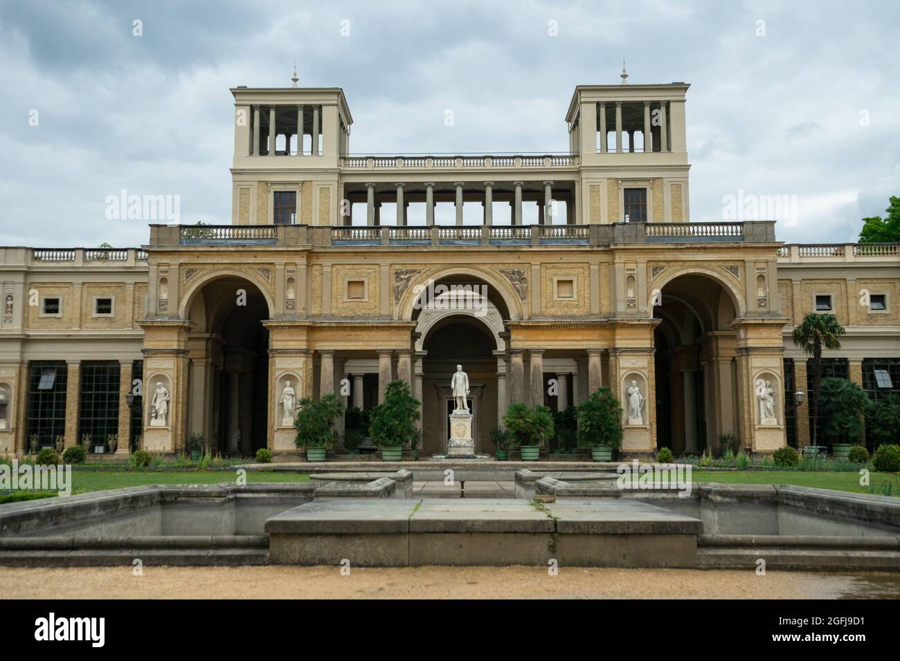 The beautiful historic city of Potsdam in Germany is known for its ...