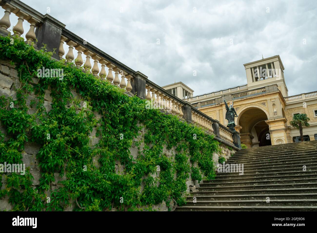 The beautiful historic city of Potsdam in Germany is known for its ...