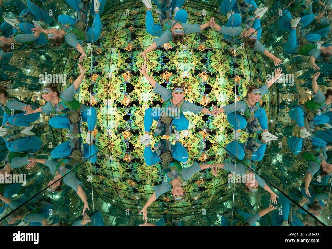 Sophie Douglas, who plays an alien from the planet Hanyana in the ...