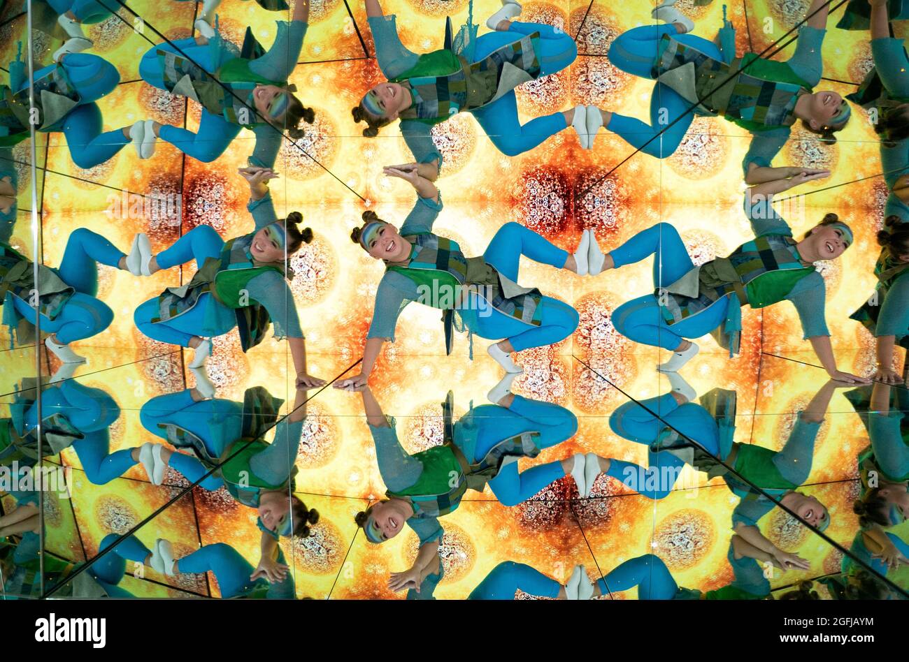 Sophie Douglas, who plays an alien from the planet Hanyana in the ...