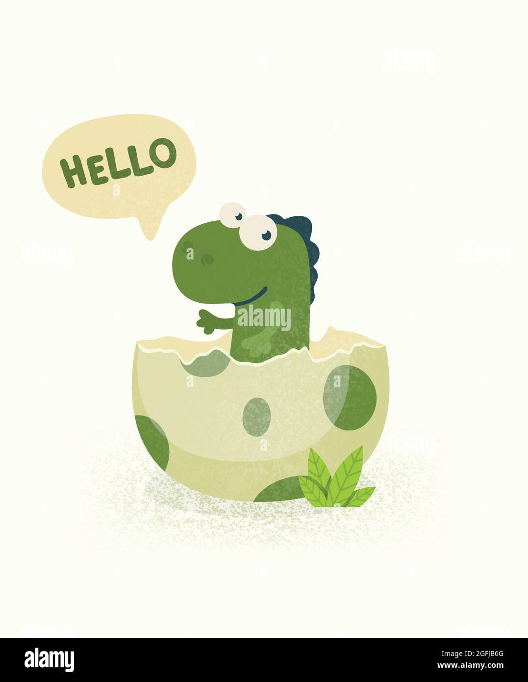 Little Dino. Hatched Little Dinosaur Baby, Child, Kid. Diplodocus ...