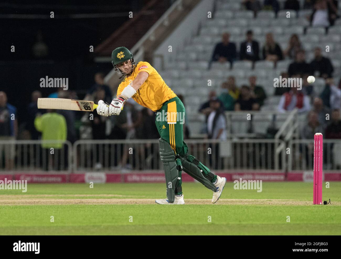 Joe clarke of notts batting hi-res stock photography and images - Alamy