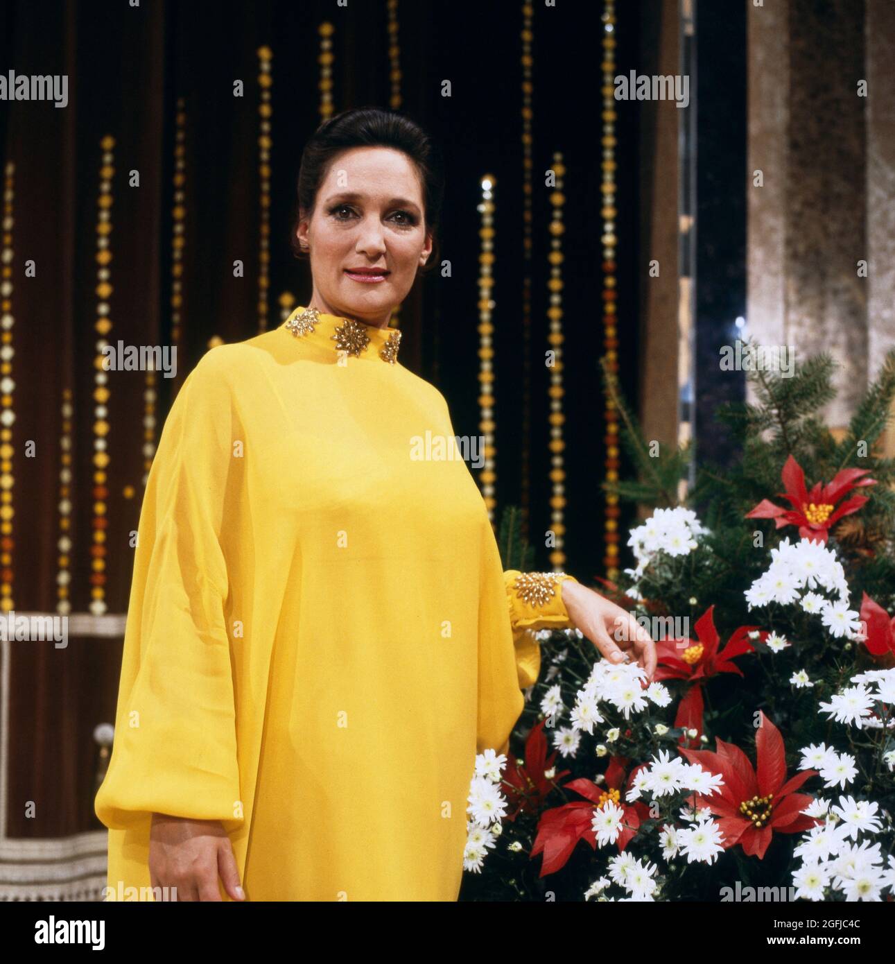 Edda Moser, berühmte deutsche Opernsängerin, Sopranistin, Portrait 1986 ...