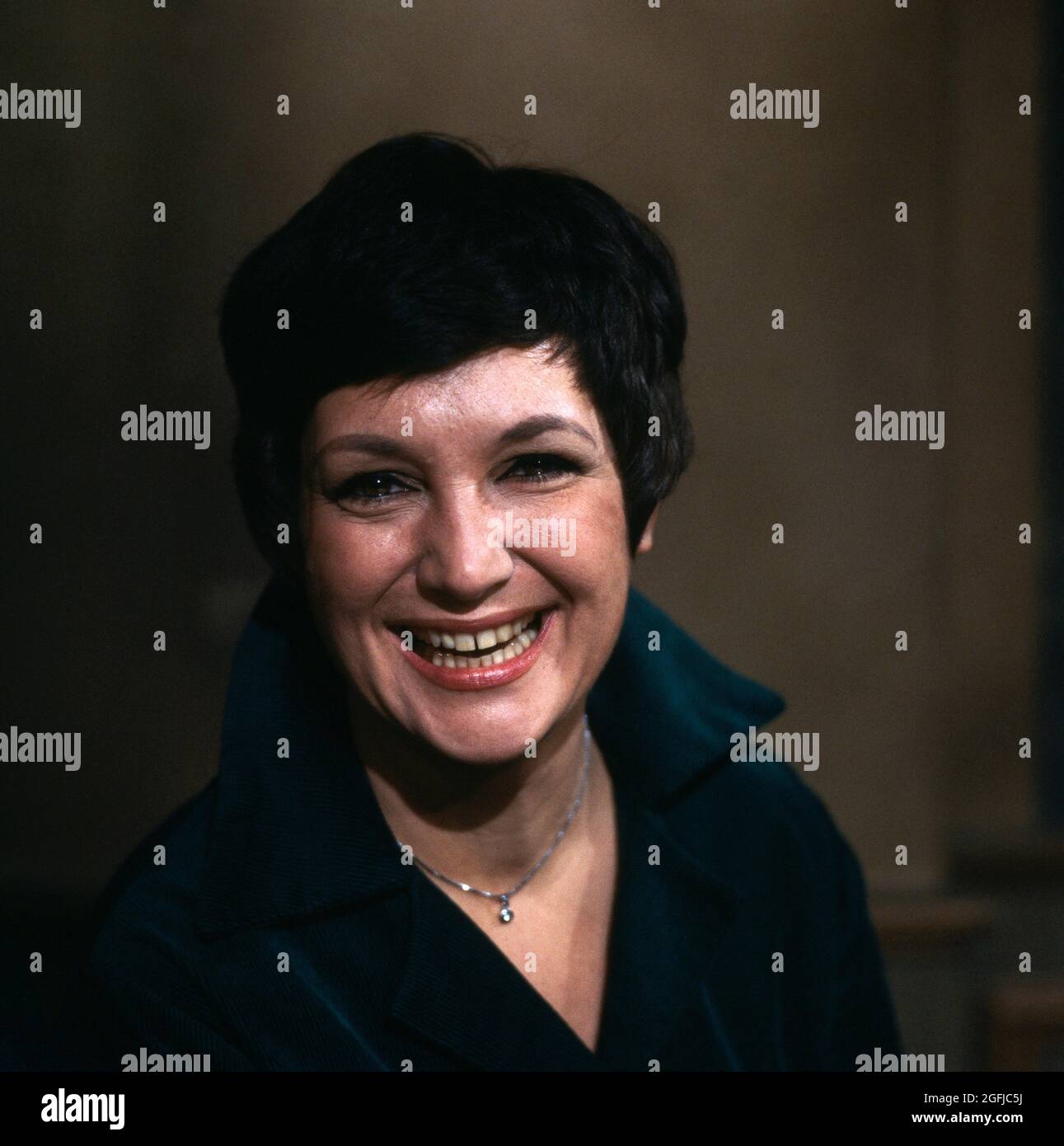 Edda Moser, berühmte deutsche Opernsängerin, Sopranistin, Portrait 1979 ...