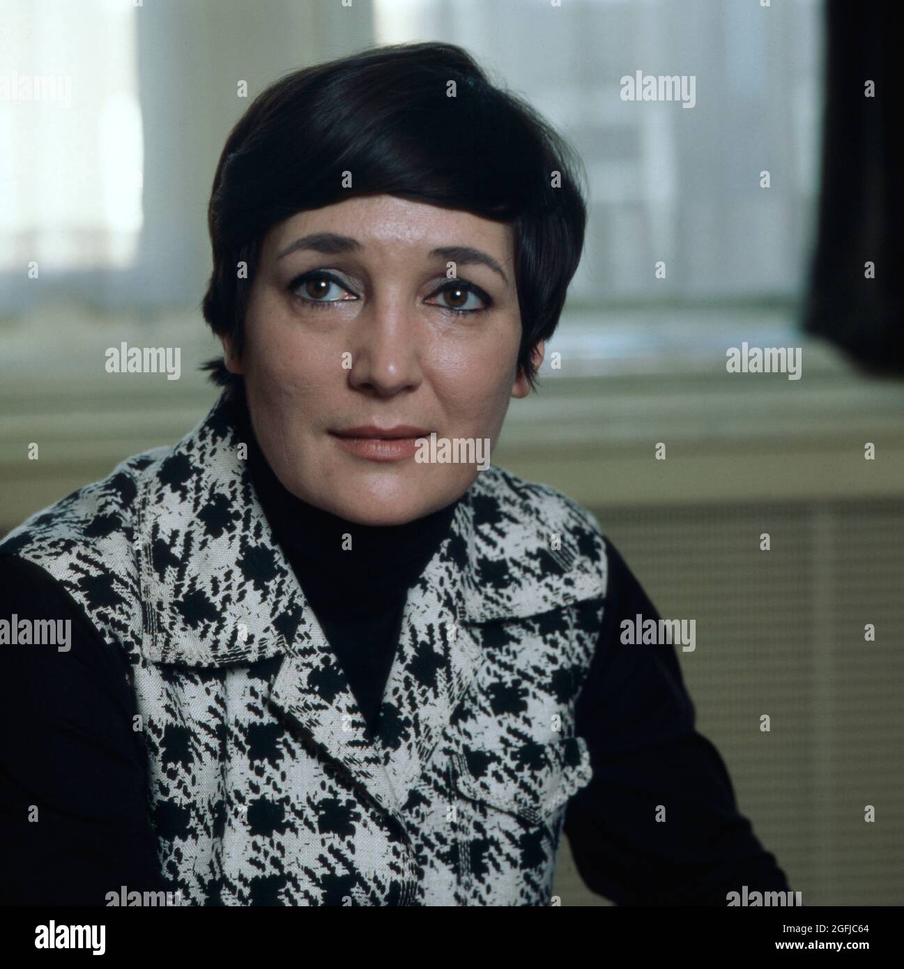 Edda Moser, berühmte deutsche Opernsängerin, Sopranistin, Portrait 1979 ...