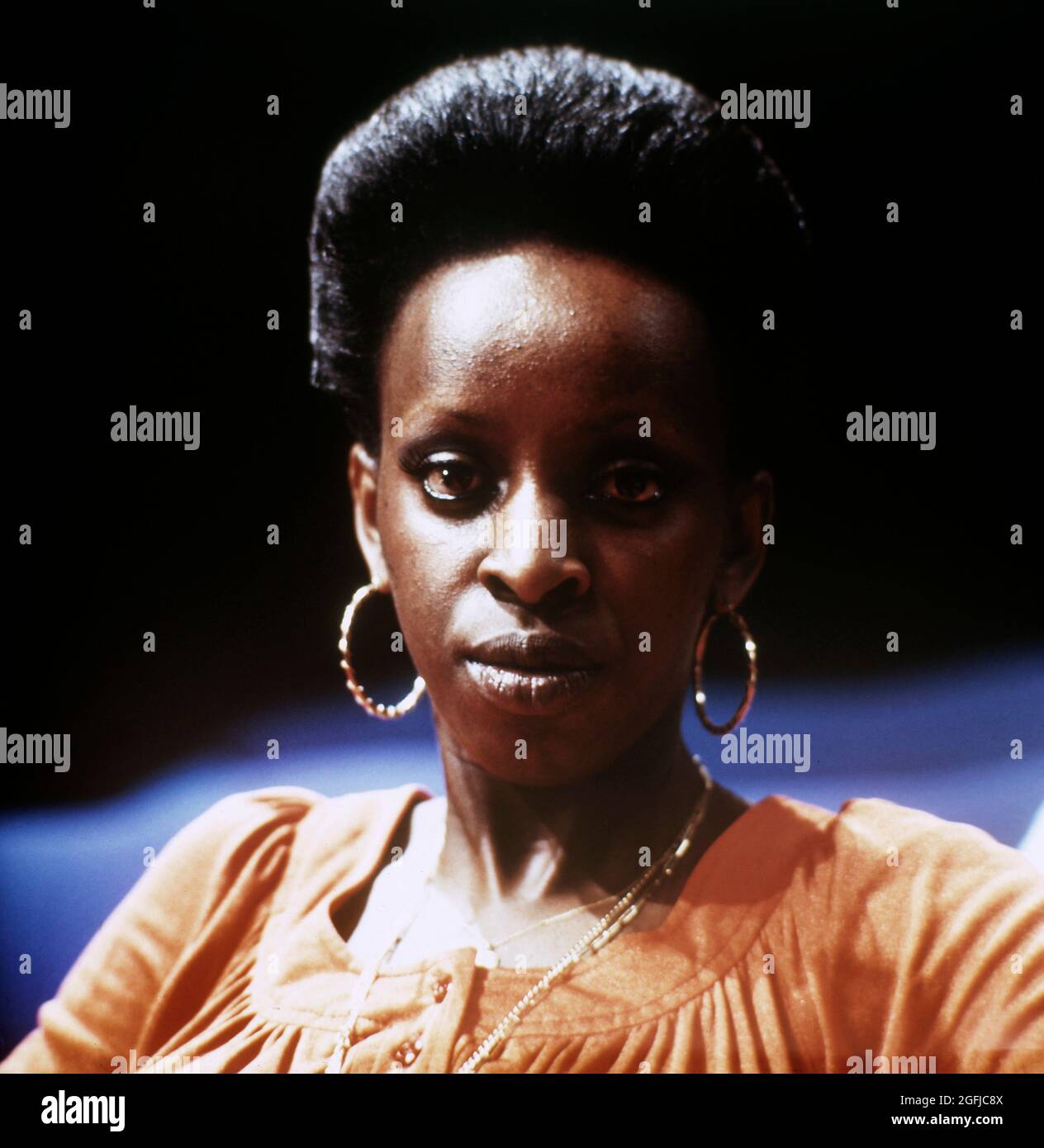 Madeline Bell, amerikanische Soul-Sängerin, Portrait circa 1976 ...