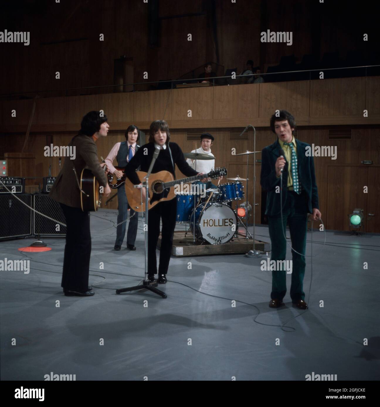 The Hollies, britische Rock-Pop Gruppe, Eric Haydock, Allan Clark ...