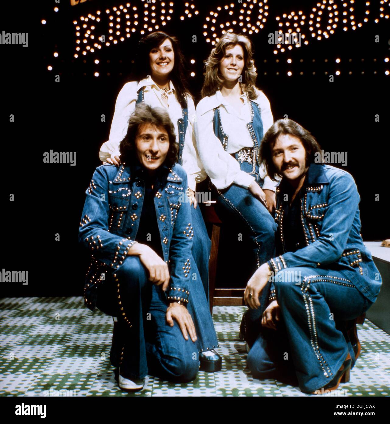The Brotherhood of Man, britische Pop Gruppe, Lee Sheridan, Nicky ...