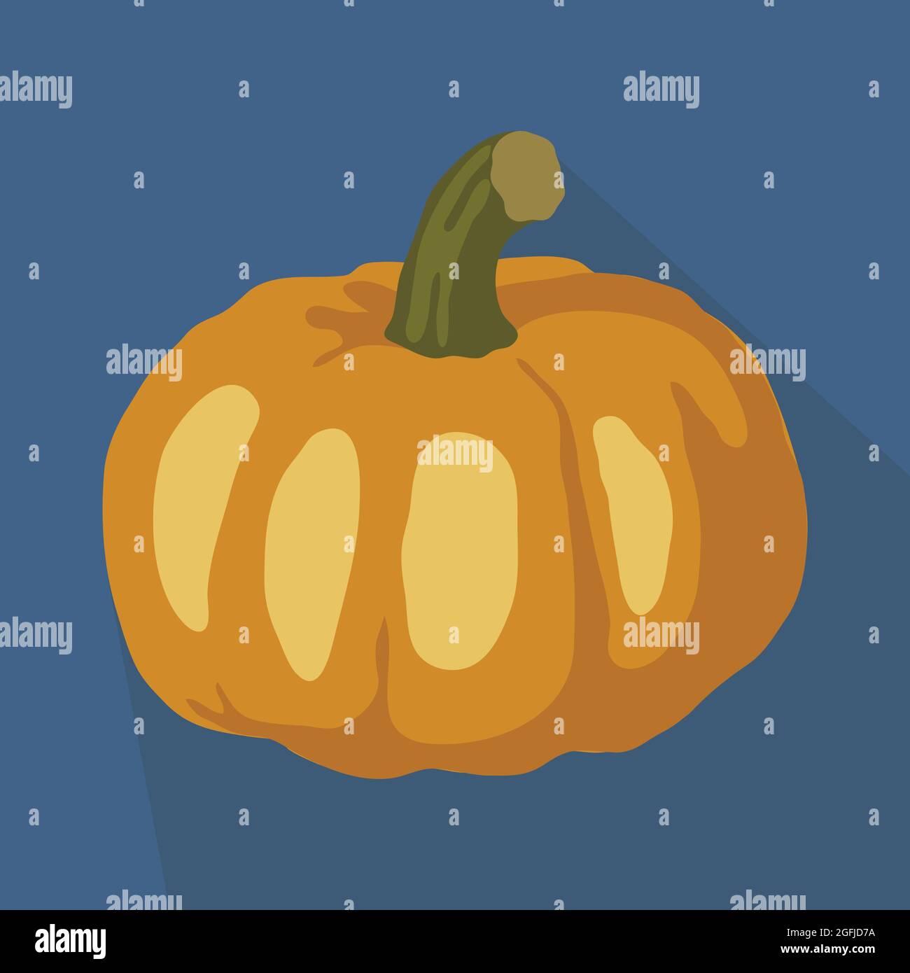 Pumpkin icon illustration Stock Vector Image & Art - Alamy