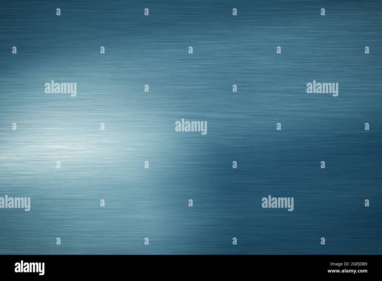 Wide Shiny smooth line metal blue color background Bright vintage Brass ...