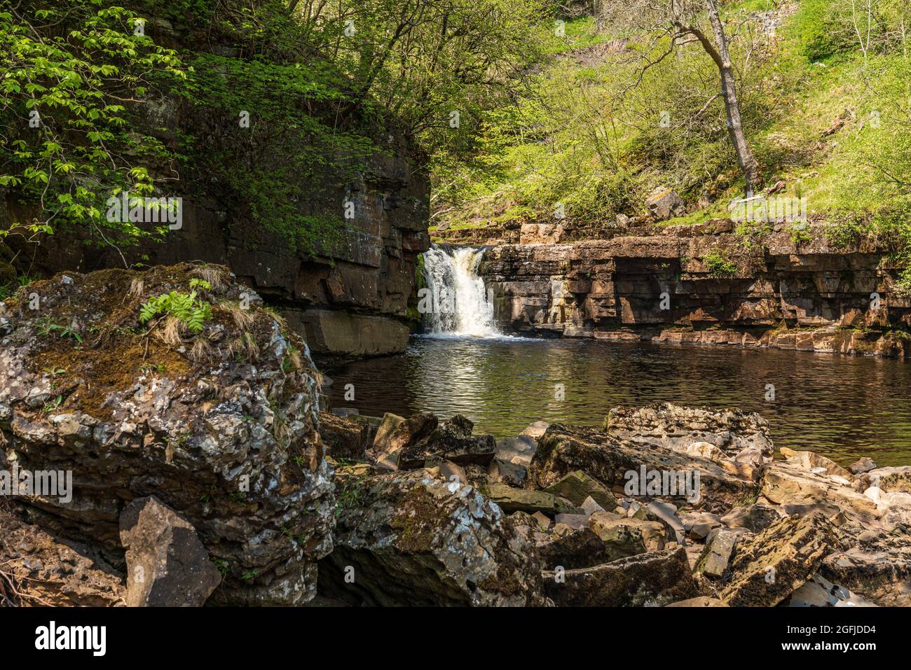 Kisdon falls hi-res stock photography and images - Alamy