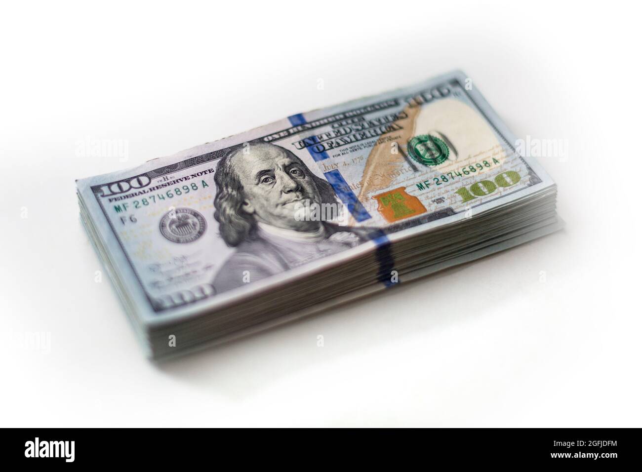Pack hundreds us dollars hi-res stock photography and images - Alamy