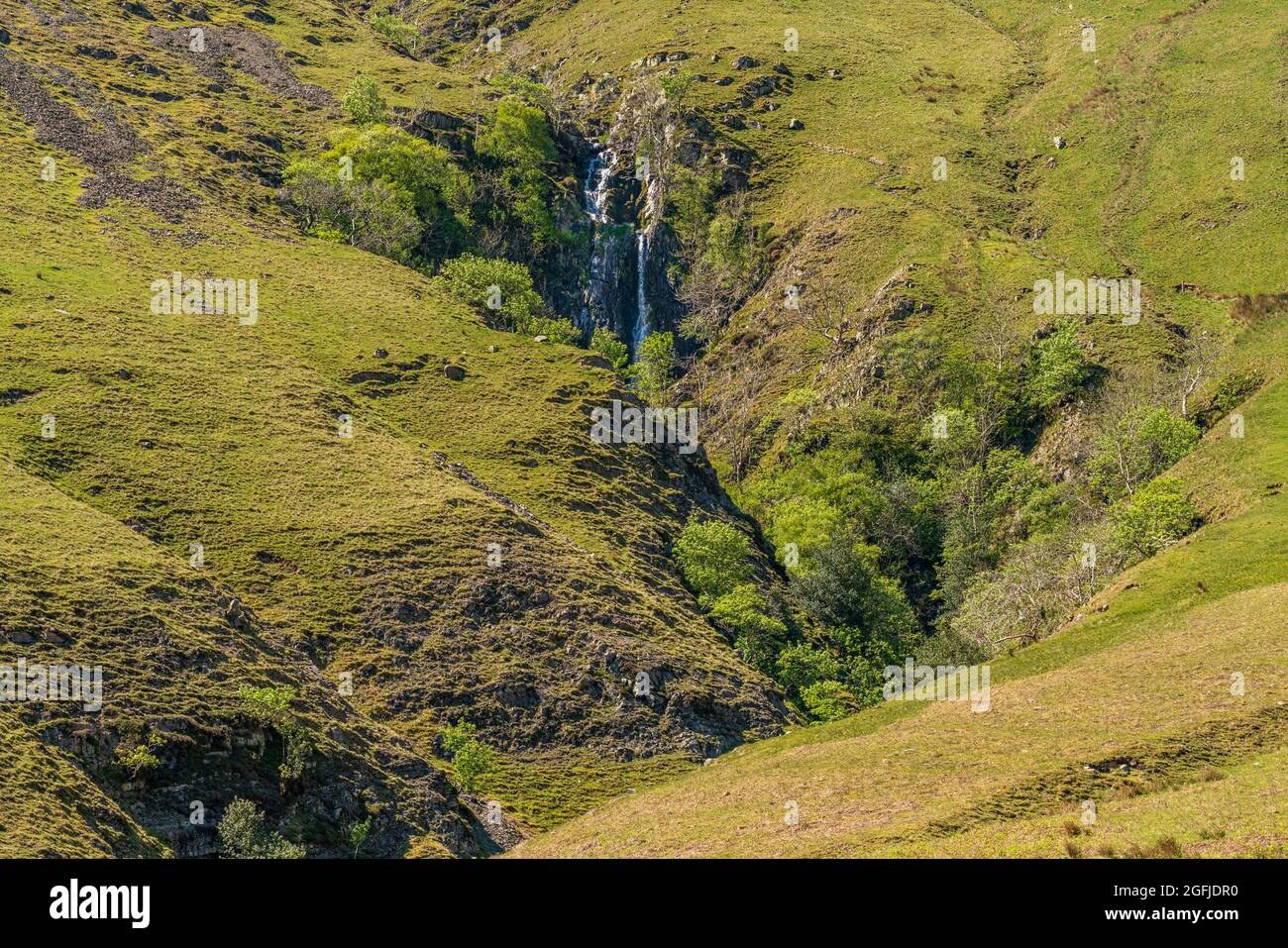 Cautley Spout Waterfall in the Howgill Fells near Low Haygarth ...