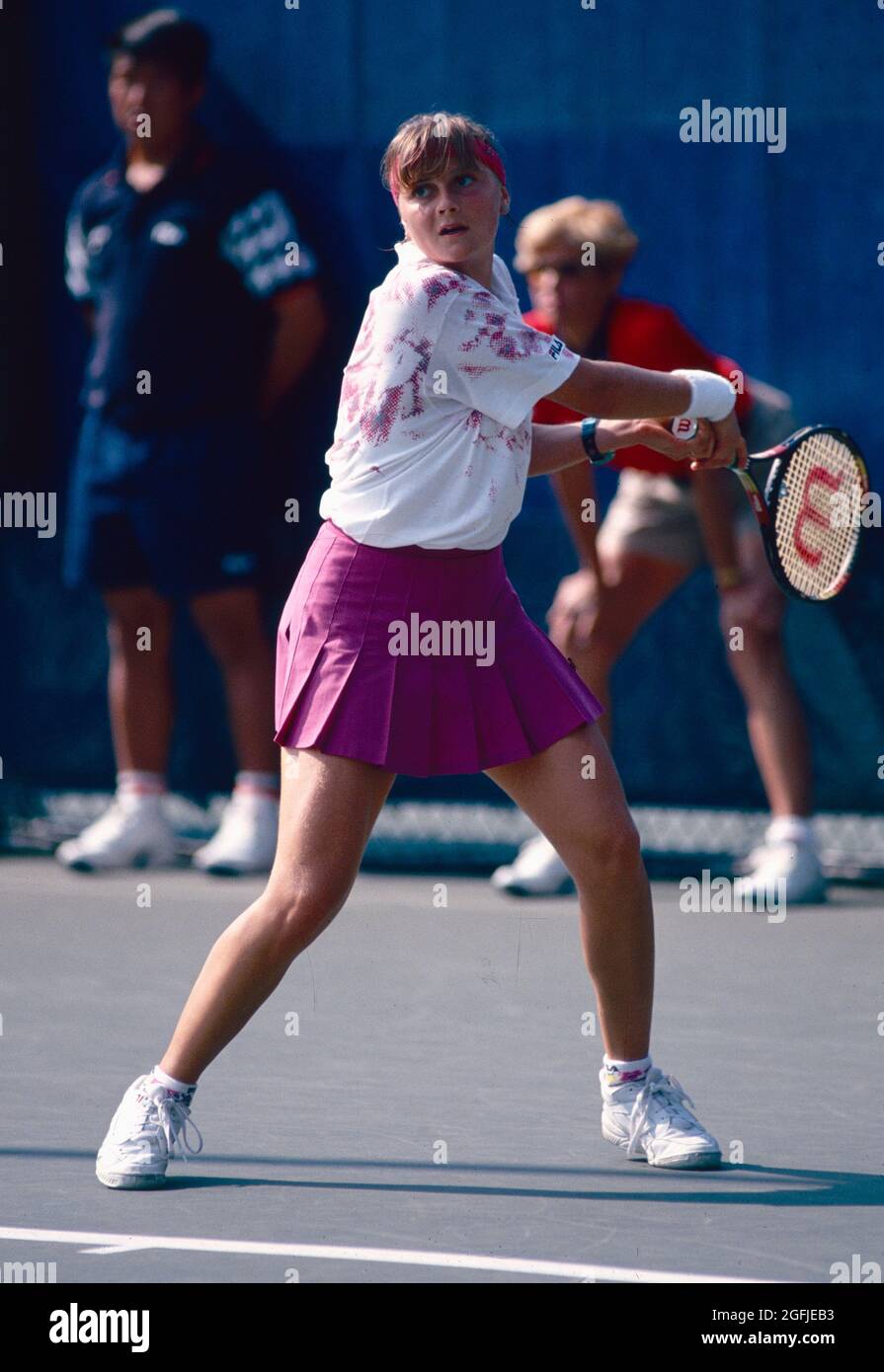 Italian tennis player Francesca Lubiani, US Open 1994 Stock Photo - Alamy