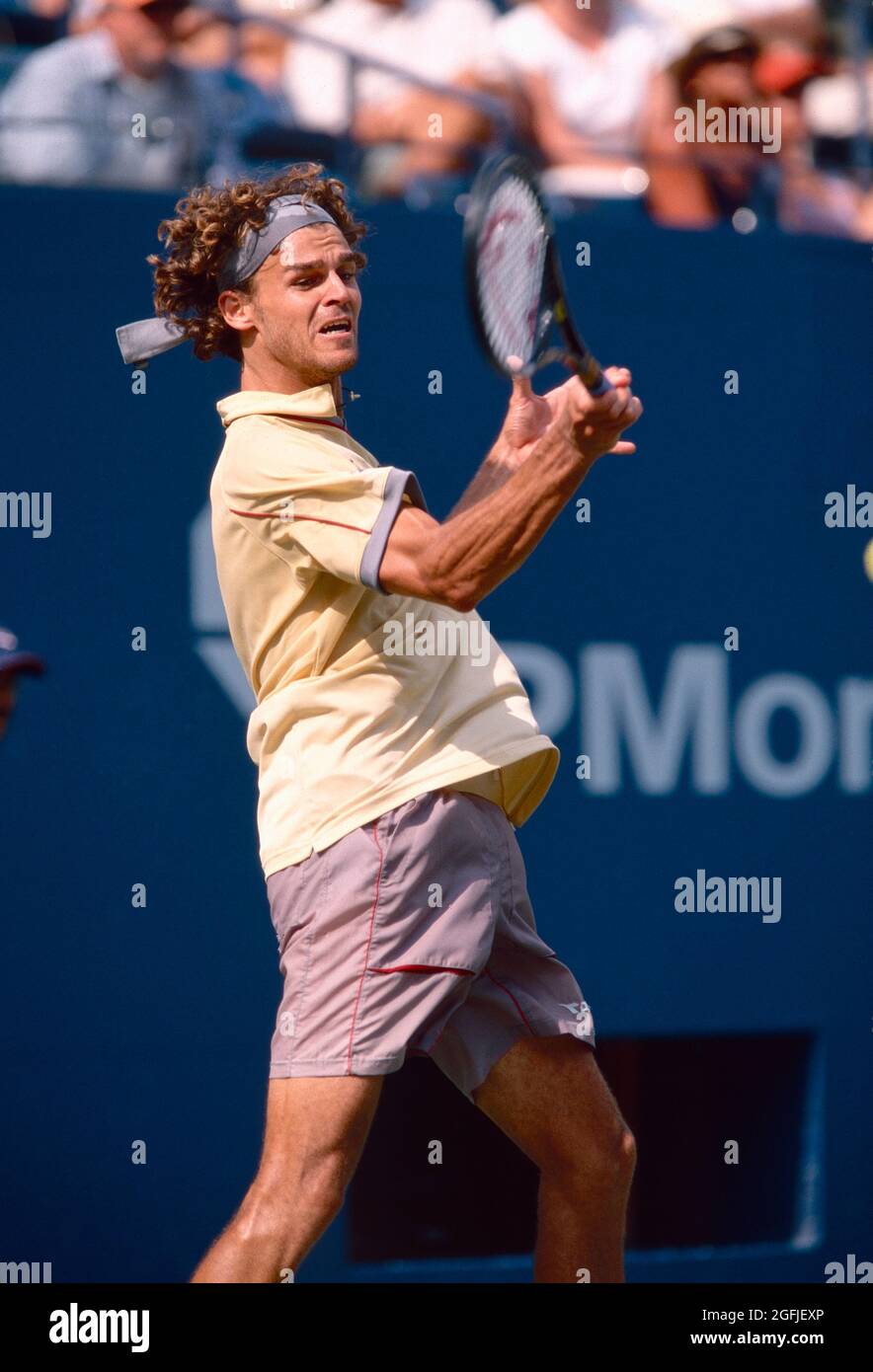 Brazilian tennis player Gustavo Kuerten, 2001 Stock Photo - Alamy