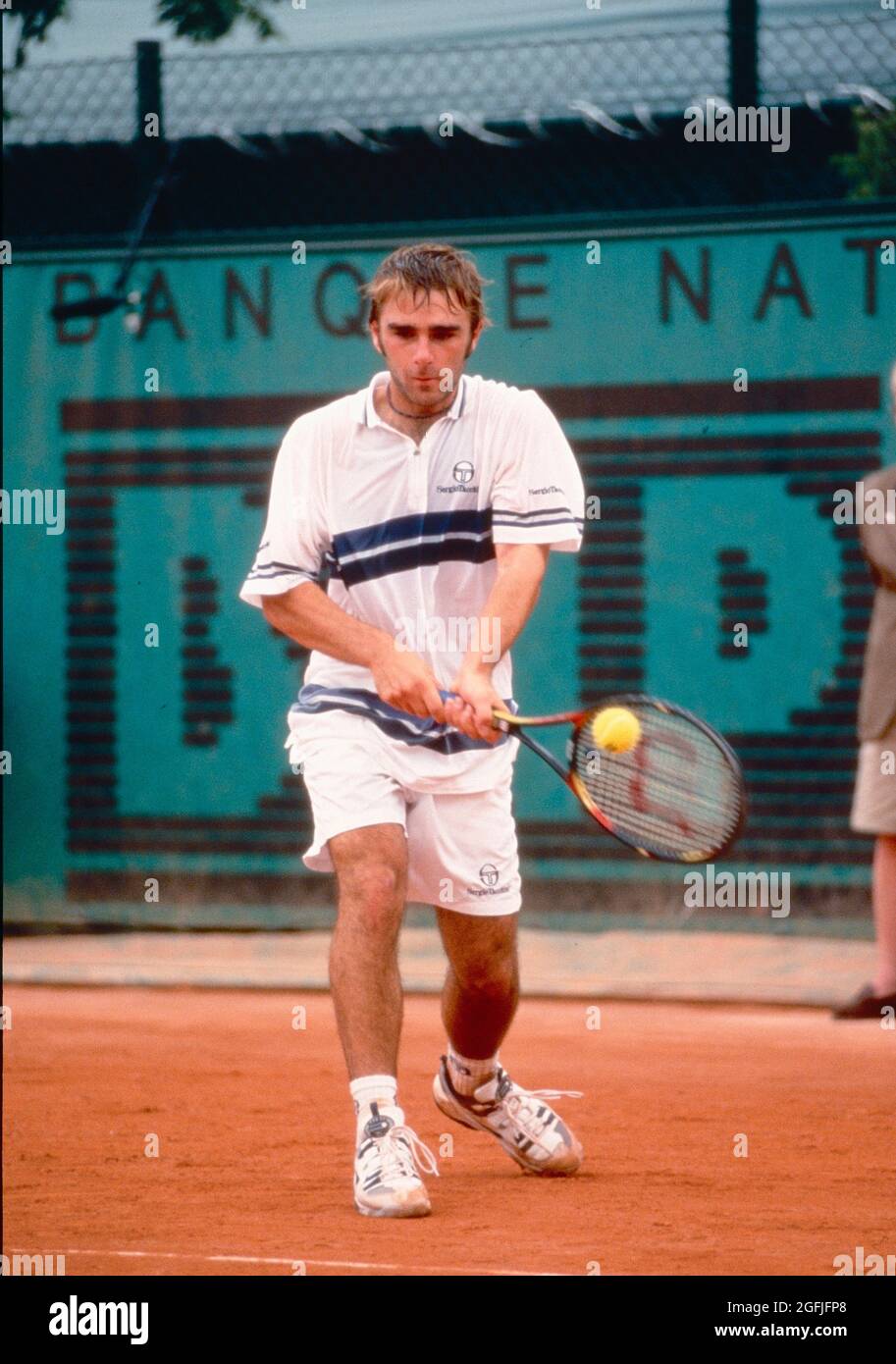 French tennis player Oliver Mutis, 1998 Stock Photo - Alamy