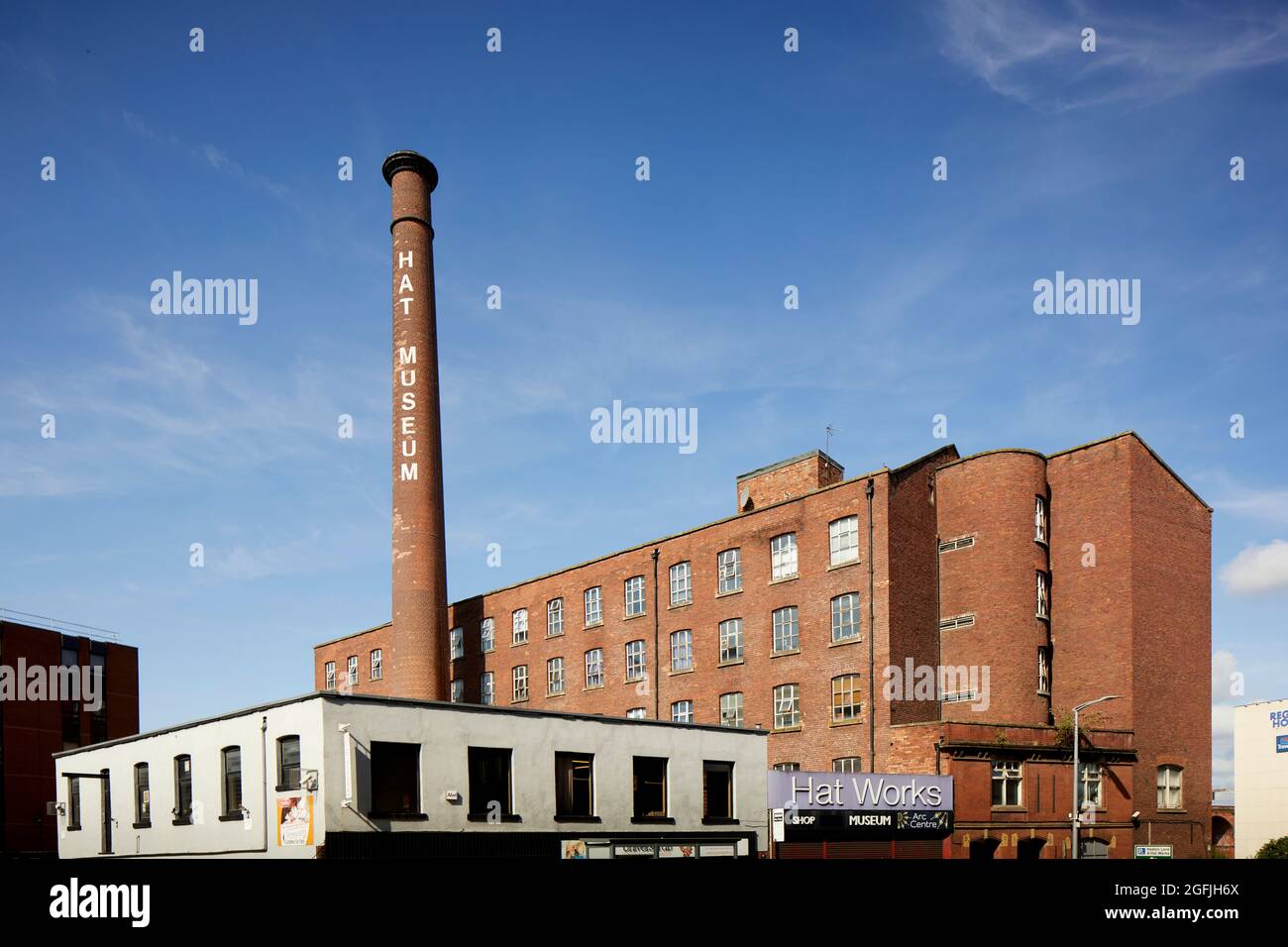 Stockport Hat Works Museum in Wellington Mill, Wellington Road South ...