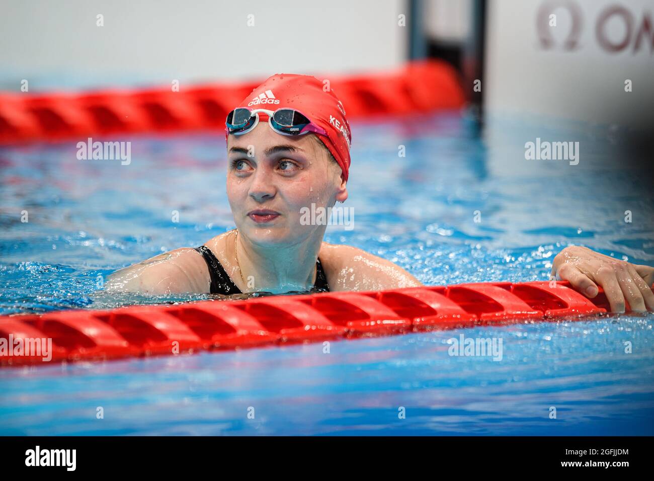 TOKYO, JAPAN. 26th Aug, 2021. KEARNEY Tully won the WomenÕs 100 ...