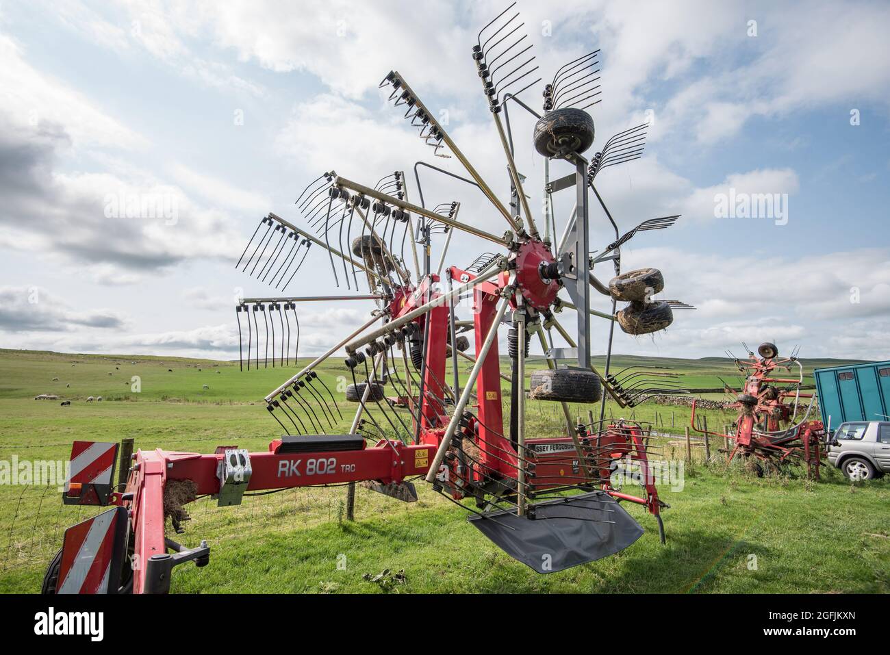 Massey ferguson rk 802 trc rotor rake hi-res stock photography and ...