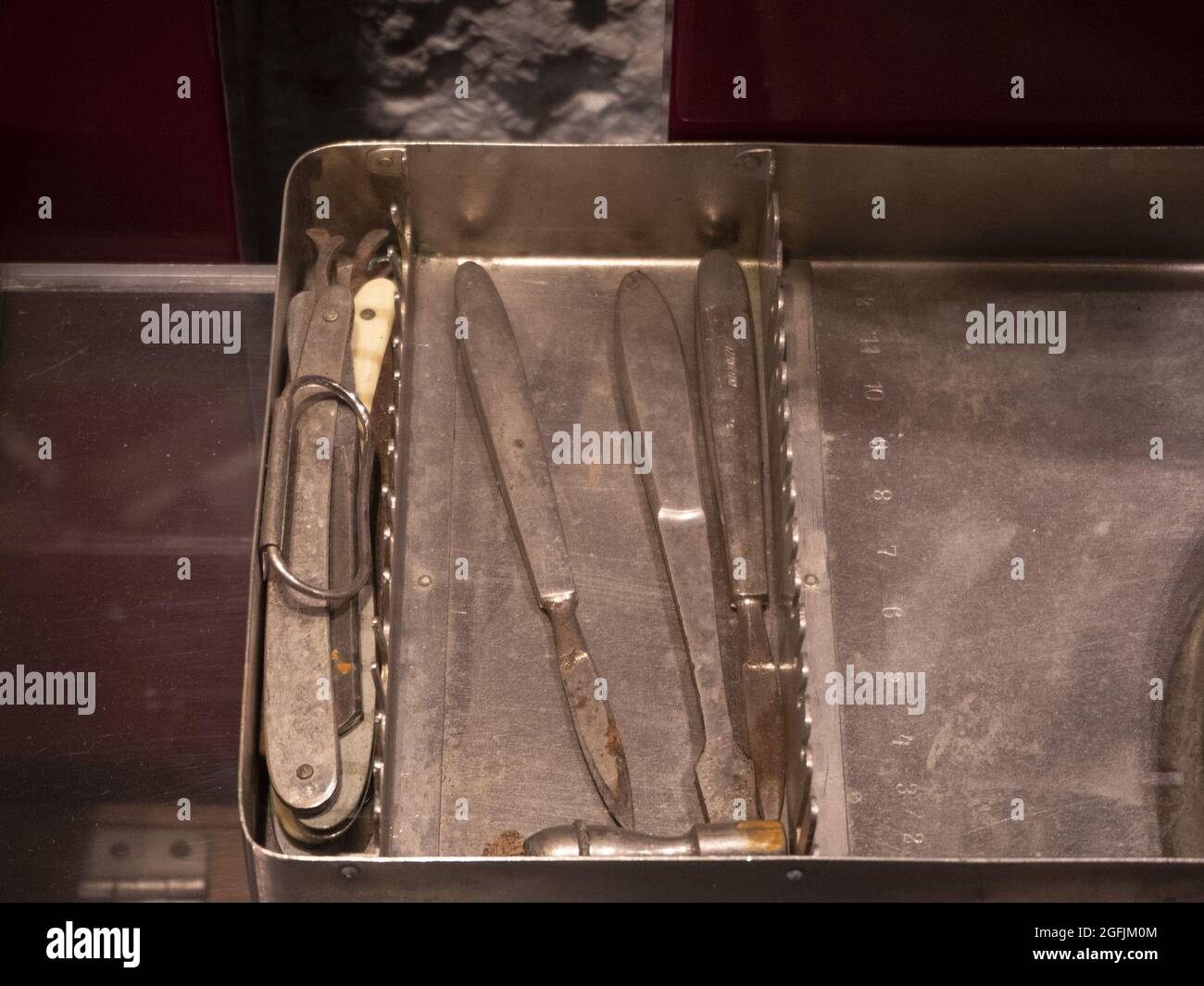 first world war medical tool instrument detail Stock Photo - Alamy