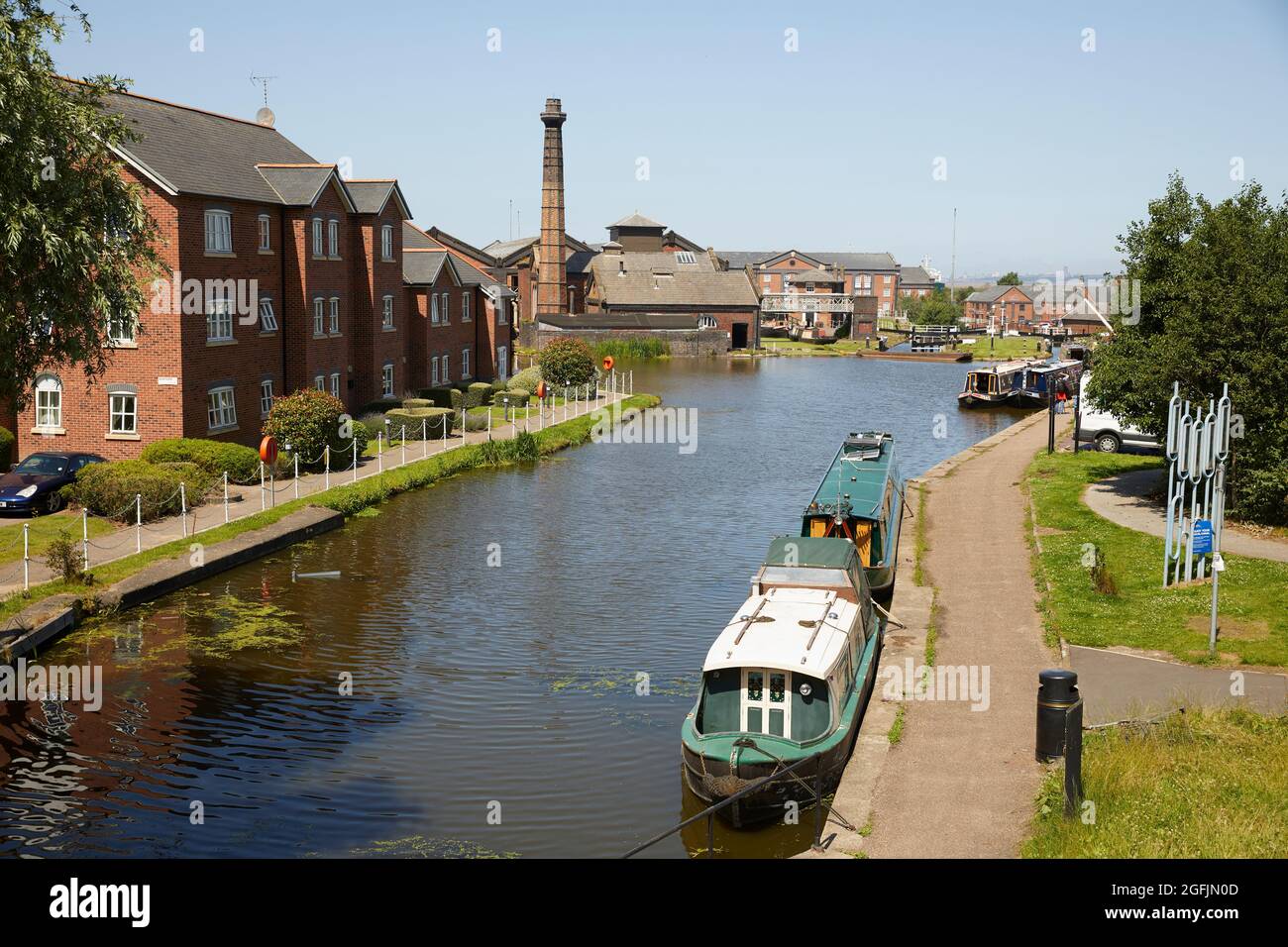 National Waterways Museum Ellesmere Port, end of the Shropshire Union ...