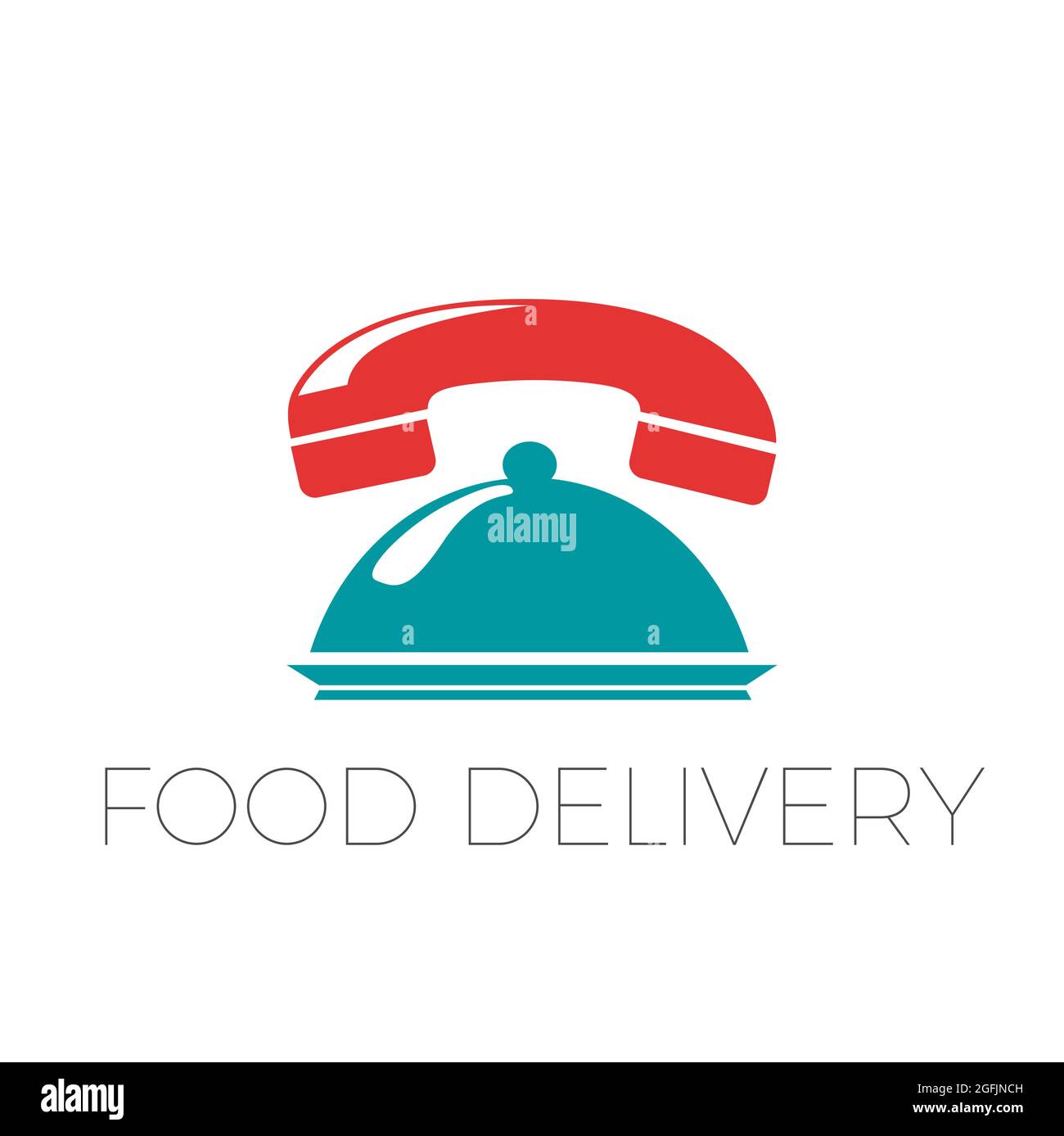 Food ordering phone vector Cut Out Stock Images & Pictures - Alamy