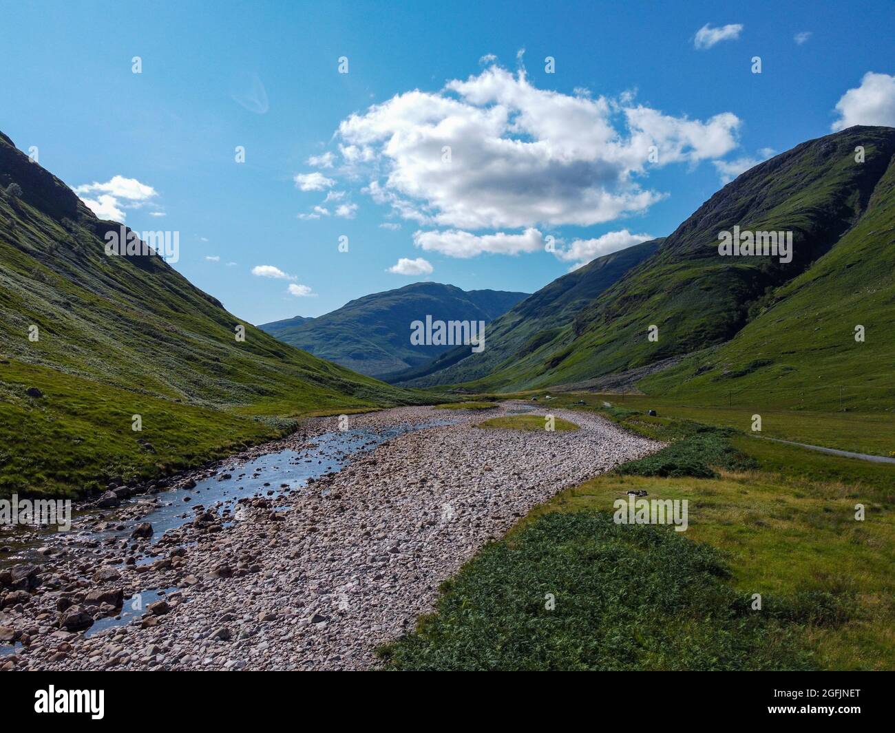 Scotland Glen Etive, James Bond Skyfall Road Stock Photo - Alamy