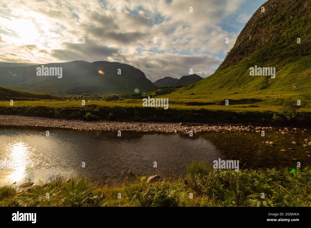 Scotland Glen Etive, James Bond Skyfall Road Stock Photo - Alamy