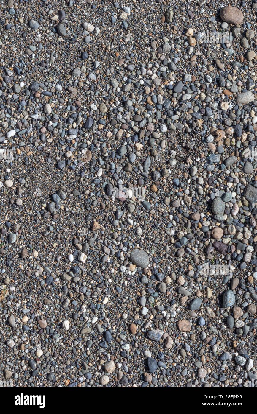 rocks of various sizes and colors on a beach Stock Photo - Alamy